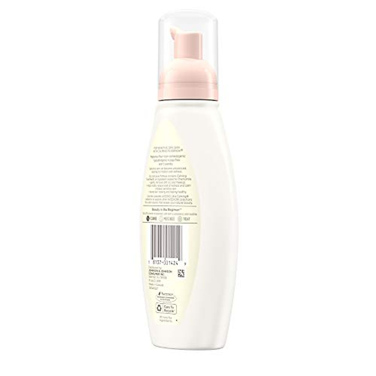 Aveeno Ultra-Calming Fragrance-Free Foaming Cleanser 6 Fluid Ounces (Pack of 2)