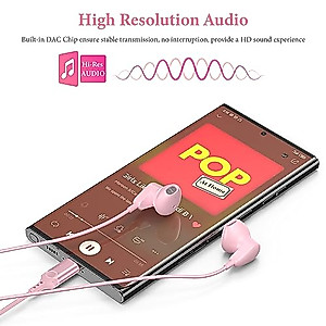 APETOO USB C Headphones for iPad Pro Pixel 7 6 6a 5 4,HiFi Stereo USB Type C Earphones USB C Wired Earbuds with Mic Volume Control for Samsung S23 Ultra S22 S21 FE A54 A53 Z Flip5 Fold5,OnePlus,Huawei