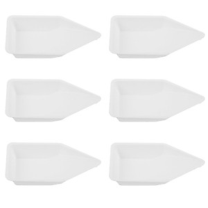 Scicalife Weigh Boats,10 Pack Plastic Disposable Trays for Scale, Square Weighing Dishes,Easy Pour Design,Square Lab Weighing Dishes for Measuring,Storing, Mixing Powders,Liquids