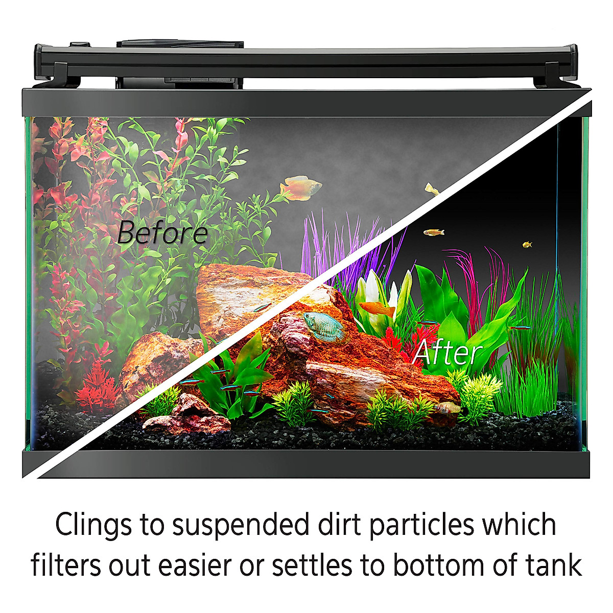 Aqueon Aquarium Fish Tank Water Clarifier, 8 Ounce