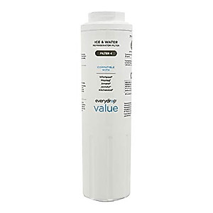 Everydrop Value by Whirlpool Ice and Water Refrigerator Filter 4, EVFILTER4, Single-Pack