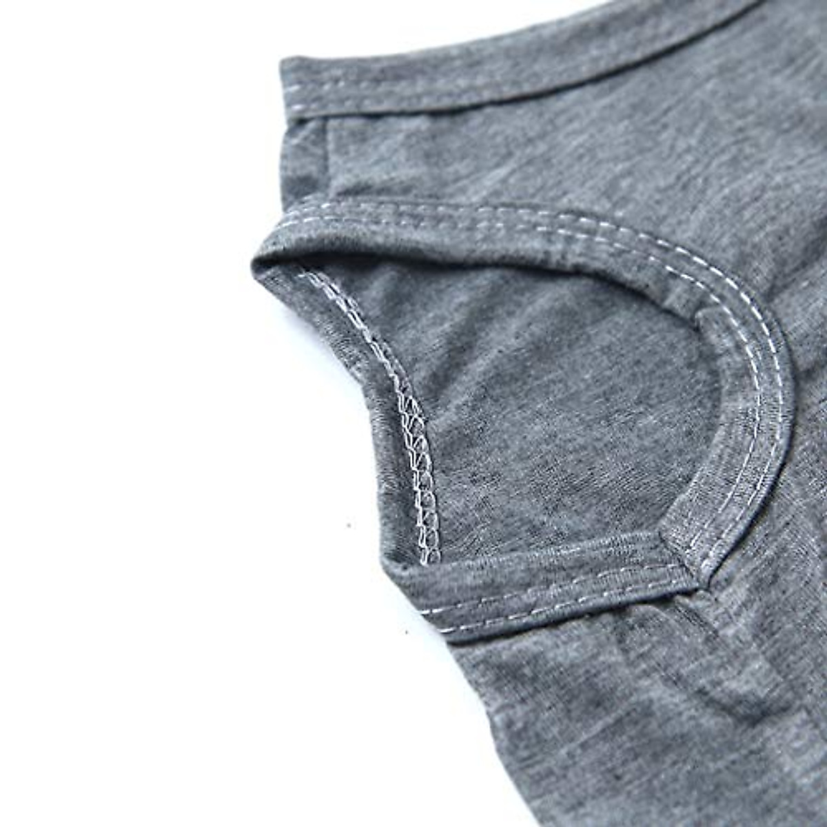 HonpraD Light Medium Dog Puppy Clothes Spring Summer Dog Clothes Pet Vest Elastic Soft Vest Pajama Coat Jacket Shirt for Autumn Winter Indoor Outdoor Sweater