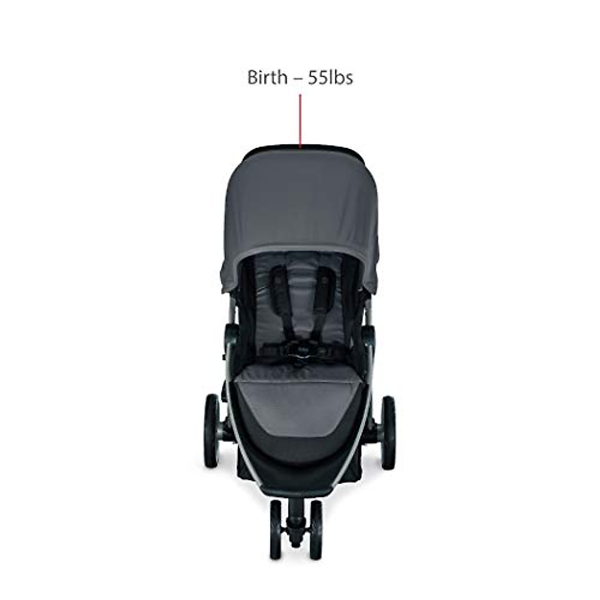Britax B-Lively Lightweight Stroller, Dove