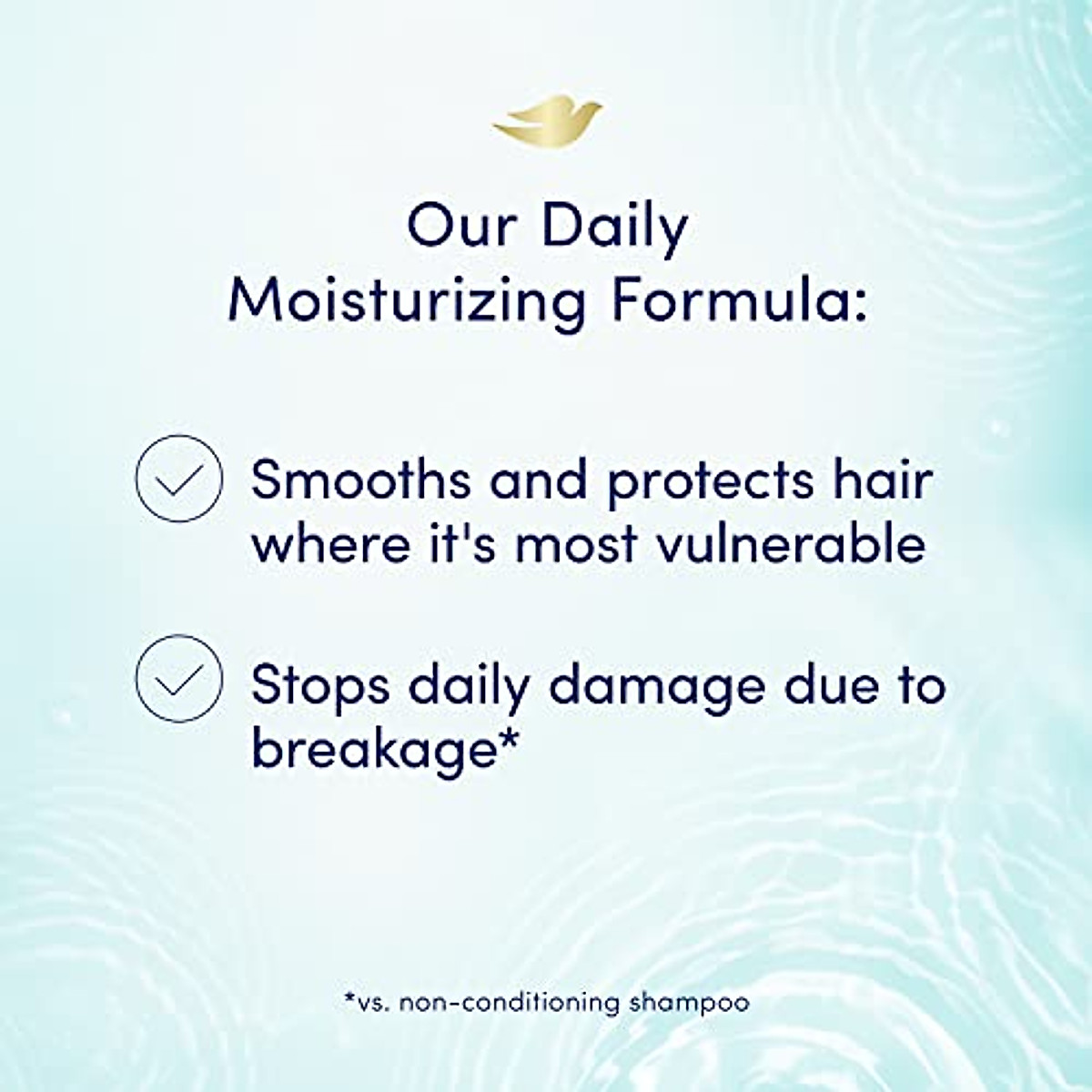 Dove Nutritive Solutions Moisturizing conditioner with Pump for Normal to Dry Hair Daily Moisture Detangles and Nourishes Dry Hair 25.4 oz