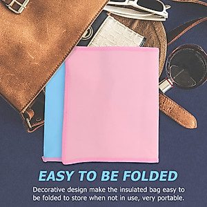 SHERCHPRY Cake Insulation Bag Insulated Shopping Bag Hot Bags Food Warmer Grocery Bag Portable Thermal Food Bag Reusable Grocery Bag Ice Bag High Capacity Non-woven Fabric