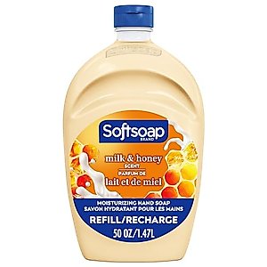 Softsoap Milk & Honey Scented, Liquid Hand Soap Refill, 50 Ounce