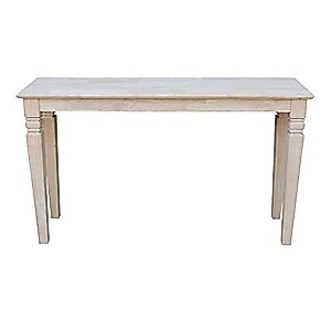 International Concepts Java Console or Sofa Table Unfinished