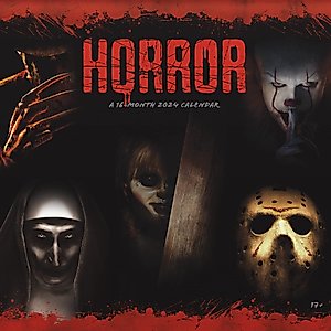 2024 Horror Collection Wall Calendar