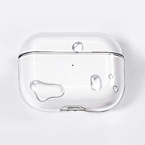 Fox Clear Hard Plastic AirPods Pro Case Full Protective Cover Skin Compatible with AirPods 3 Charging 2019 Case