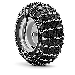 Husqvarna 531030117 Snow Thrower Tire Chains Pair, 16-Inch by 4-Inch by 8-Inch