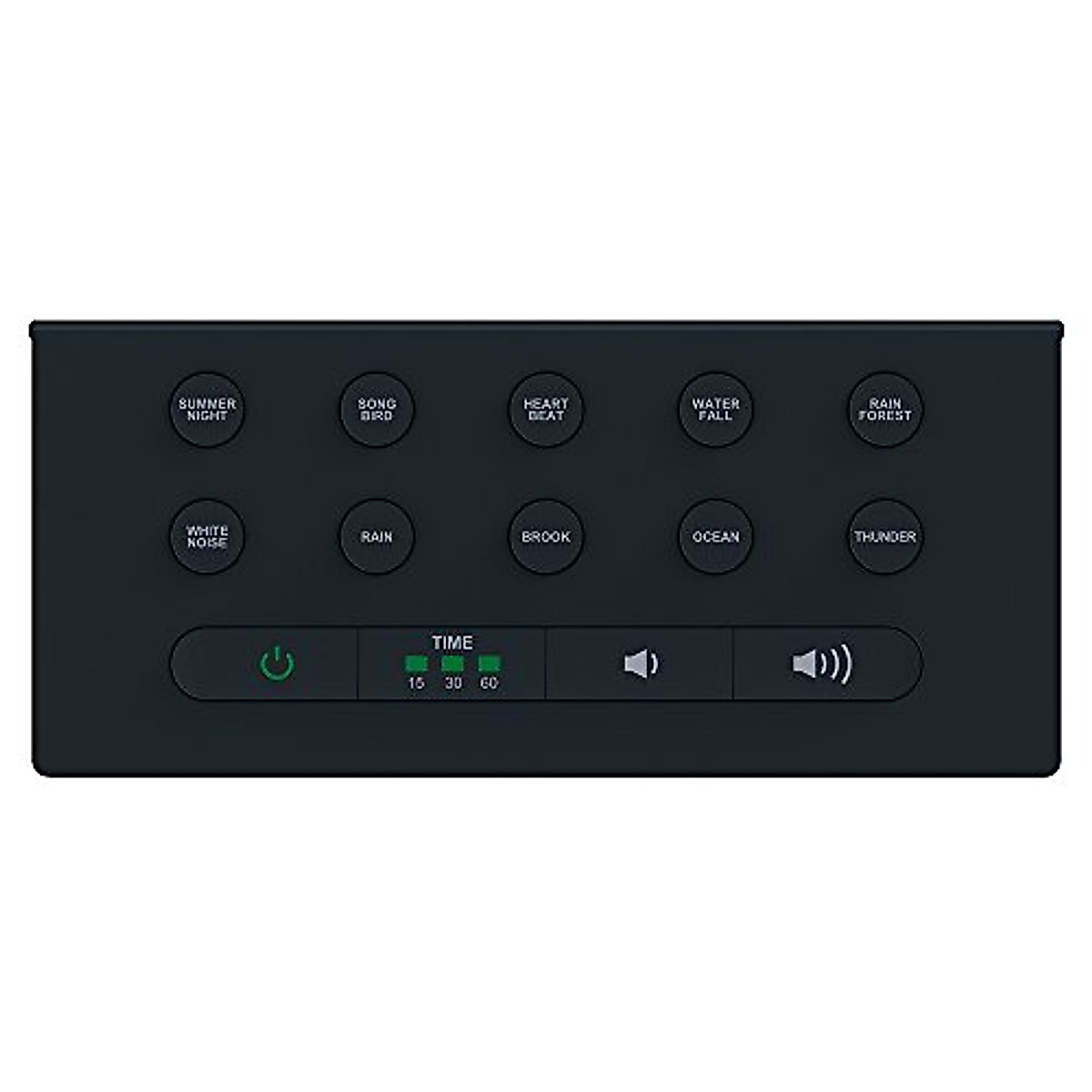 Big Red Rooster White Noise Machine - Sound Machine For Sleeping & Relaxation - 10 Natural and Soothing Sounds - Plug In Or Battery Powered - Portable Sleep Sound Therapy for Home, Office or Travel