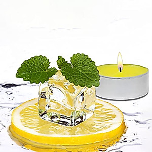 Large Citronella Candles Outdoor Indoor - 8 Citronella Candles for Patio Home Garden - Aromatherapy Candle - Spa Candle - Mood Candle - Premium Quality Lemon Scented Candles - Fly Candle