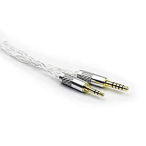 NewFantasia 4.4mm Balanced Male to 3.5mm 1/8" TRS Stereo Male Audio Cable Compatible with Sony WM1A, NW-WM1Z, PHA-2A, ZX300A and for Home Stereos, Car Stereos, Speaker