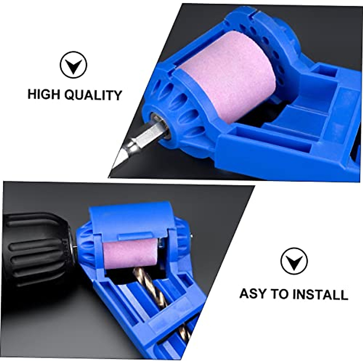 BETOOKY Portable Grinder 1 Set Burr Device Set Electric Tool Diamond Drill Bit Electric Sharpener Drill Bit Sharpening Tool Power Woodwork Drill Grinder Drill Sharpener Polisher