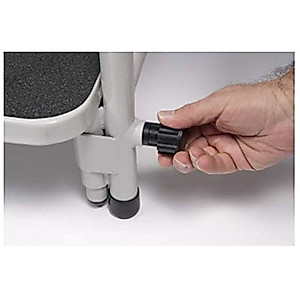 Lumex Everyday Hip Chair with Adjustable Footrest, Blue Ridge, GF4405427