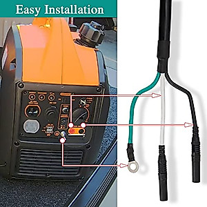 50Amp Inverter Generator Parallel Cord Cable Outdoor Inverter Generator Power Cord by ZMCYNG