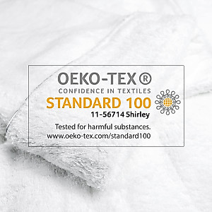 TexereSilk Women's Luxury Terry Cloth Bathrobe - NEW & IMPROVED FABRIC (Lavender Fog, Large/X-Large)