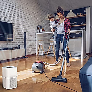 HEPA Air Purifiers for Home Large Room, CADR 300+m³/h 1290ft², H13 true HEPA filter remove 99.97% of dust, mold, allergies, odor, pets hair dander, smoke, pollen