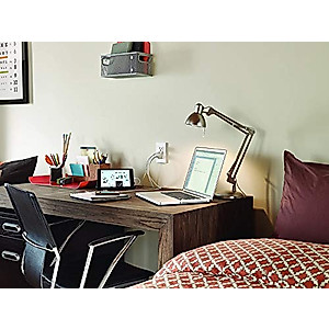 Leviton T5632-W 15-Amp Charger/Tamper Resistant Duplex Receptacle, 1-Pack, White