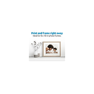 HP Advanced Photo Paper, Glossy, 65 lb, 8 x 10 in., 203 x 254 mm, 25 sheets