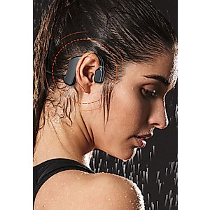 Wireless Open-Ear Bone Conduction Headphones for Kids, Sports, Outdoor Activities, Children, Built-in Microphone, Sweat Splash Proof Ear-Care Headsets Hearing Protection for School Tablet