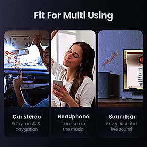 3.5mm Aux Headphone Extension Cable 6 Feet (1.8 Meters) 3.5mm Male to Female Stereo Audio Extension Cable 6ft (1.8M) for Car, Stereo, iPhone, Smartphone or Any Audio Device CNE64186