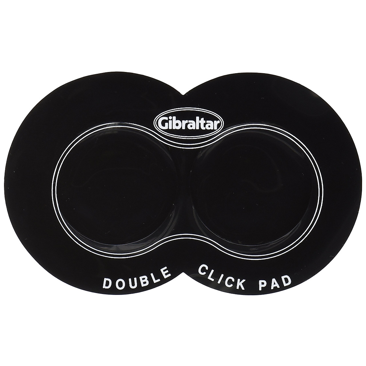Gibraltar SC-GDCP Double Pedal Click Pad,Black,White