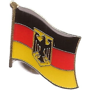 German Eagle Germany Country Flag Bike Motorcycle Hat Cap Lapel Pin Best Material Premium Vivid Color and UV Fade Resistant