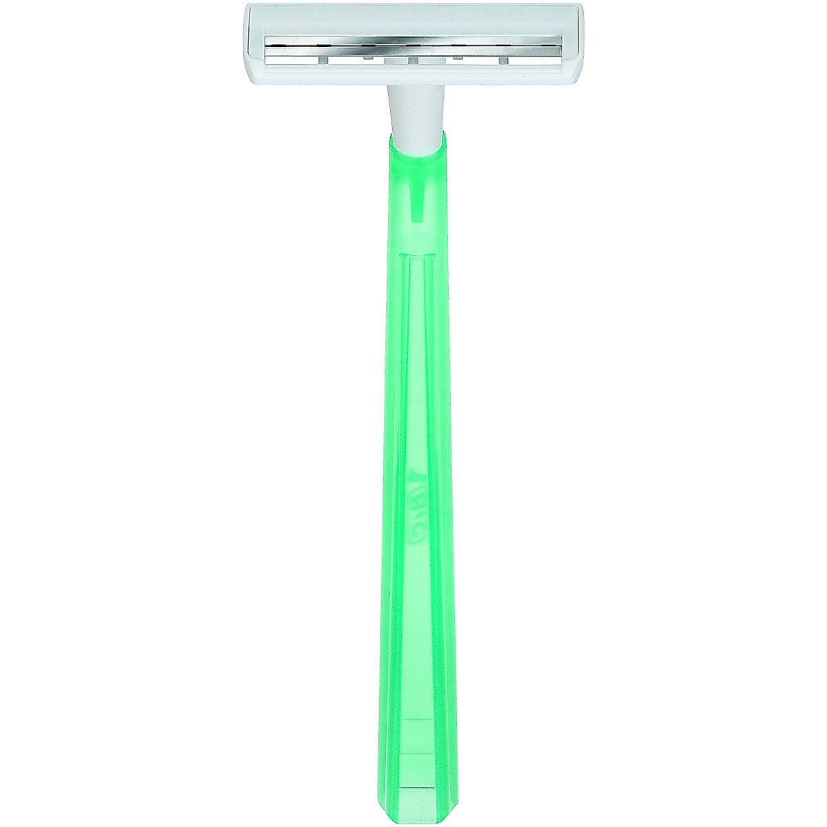 BIC Twin Lady Sensitive Razors, Disposable Razors with Two Blades for a Smooth and Precise Shave, Pack of 15