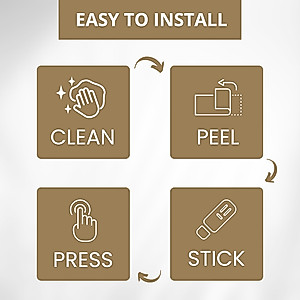 Gadgetime USA Toilet Seat Bumper Kit - Toilet Seat Risers & Toilet Cover Bumpers with Rubber Adhesive Pads - Bidet Compatible Toilet Seat Accessories for Cushioning & Protection - Pack of 4