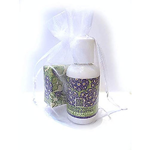 Greenwich Bay Trading Co. Cucumber Olive Oil Tea Shea Butter Soap and Lotion Gift Set