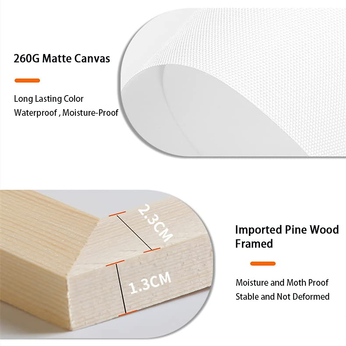 3 Pieces Nature Scenery Wall Art Decor Beautiful Landscape with Turquoise Lake Forest and Mountains Pictures Painting Print on Canvas Modern Artwork Stretched Framed Ready to Hang - 12"x16"x3 Panel