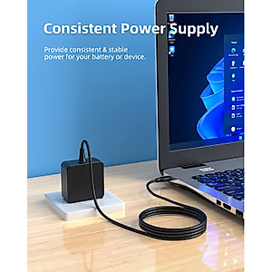 45W USB Type C AC Charger Fit for Asus Chromebook Flip C434TA C434T C434 C433TA C433T C433 C436FA C436F C436 C214MA C214M C214 Adapter Power Supply Cord