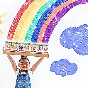 True Lemon Kids Variety, 1 of each Blue Raspberry, Fruit Punch, Pink Lemonade (Pack of 3) with By the Cup Mood Spoons