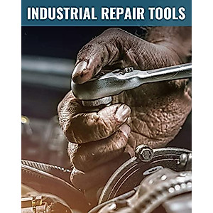 WESCO Socket Wrench Set, Quick Release Ratcheting, 1/4-Inch & 3/8-Inch Drive, SAE/Metric, Cr-V Steel, Mechanic Tool Set with Case, 40 Pieces