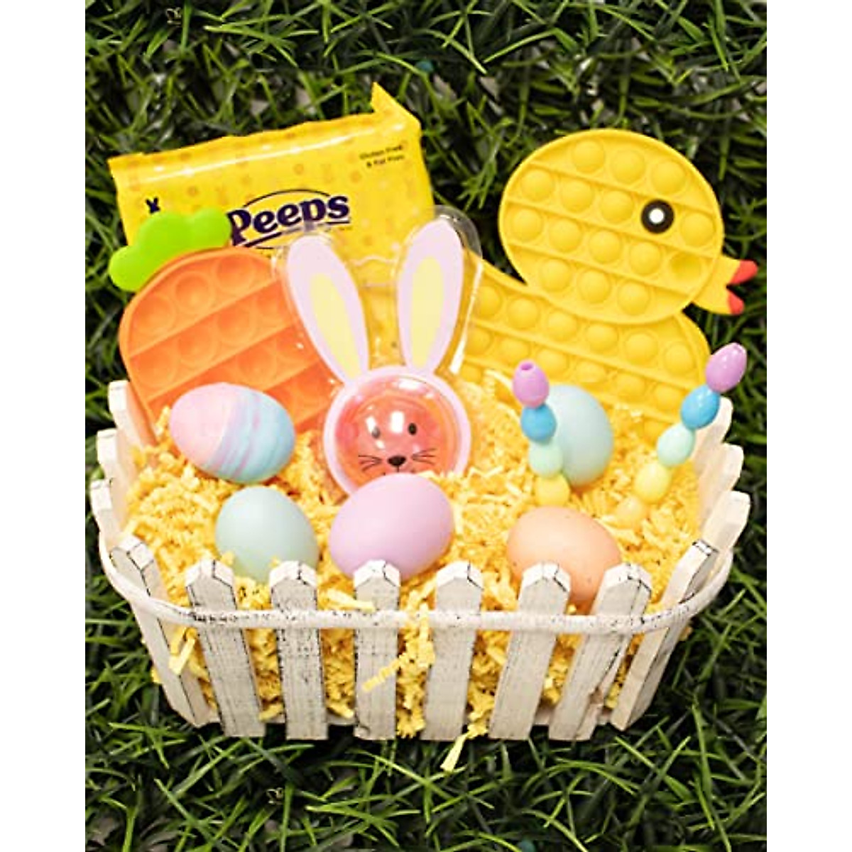 MagicWater Supply Crinkle Cut Paper Shred Filler (1/2 LB) for Gift Wrapping & Basket Filling - Canary