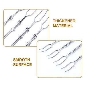 Begatter Marshmallow Roasting Sticks, Extendable Long Smores Sticks & Hot Dog Forks for Fire Pit Campfire, Telescoping Heavy Duty Campfire Forks, 4PCS with Carry Case