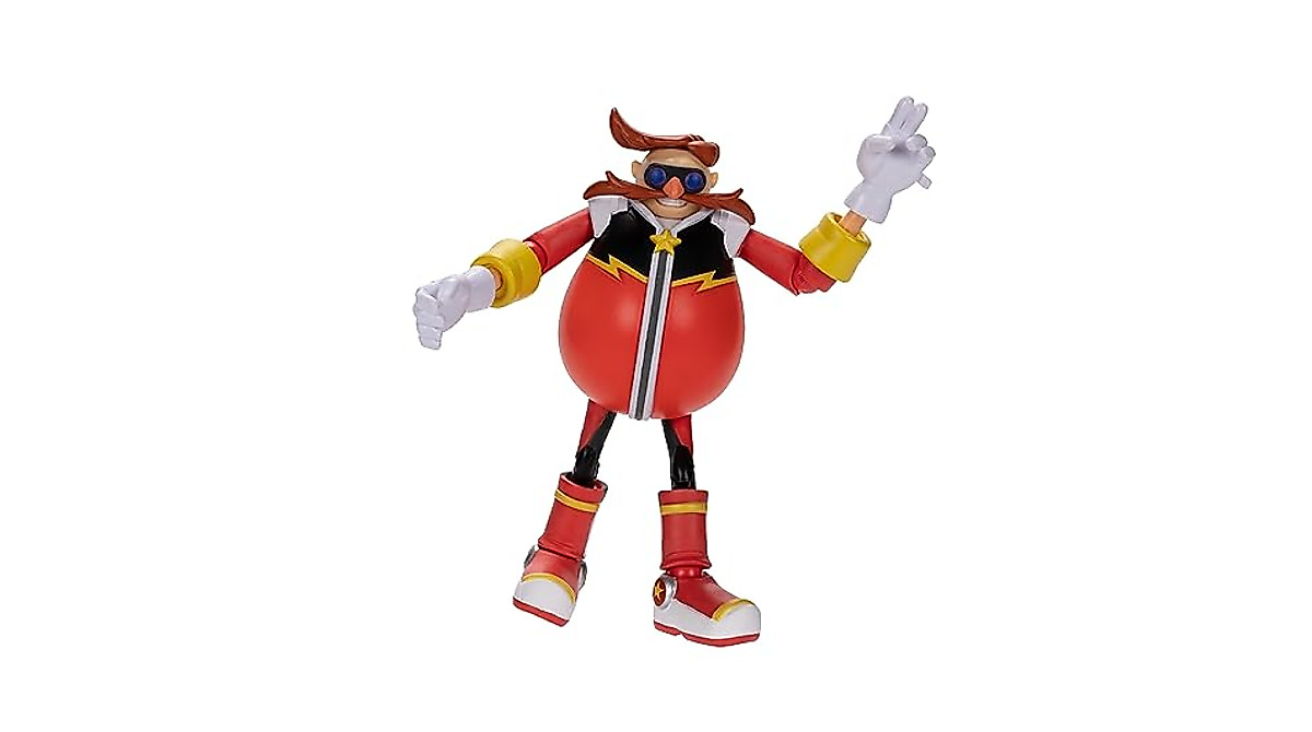 Sonic Prime Mr. Dr. Eggman Action Figure - 5" Articulated Toy