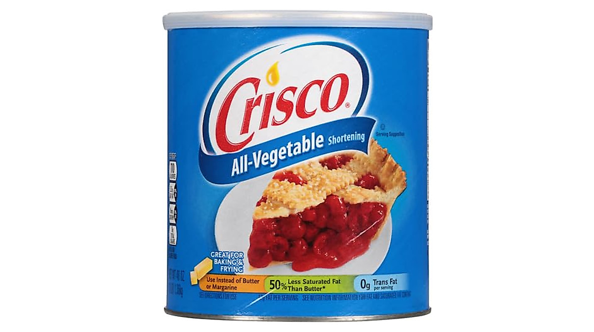 Crisco All-Vegetable Shortening - Bake & Fry with Less Fat