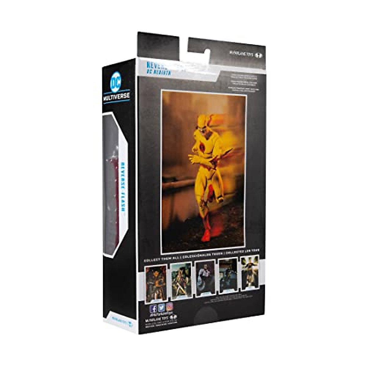 McFarlane Toys DC Multiverse Reverse Flash 7" Action Figure with Accessories