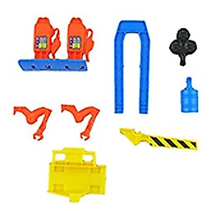 Replacement Parts for Ultimate Garage - Hot Wheels Ultimate Garage Vehicle Playset FTB69 ~ Replacement Parts Bag 3 ~ Includes Elevator Pillar, Elevator, Arms, Diverter 1, Box LT, Tire & Oil Station