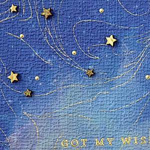 Hallmark Signature Love Card, Anniversary Card, Romantic Birthday Card, Sweetest Day Card (Wish on a Star)