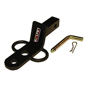 Kolpin 3-Way Hitch, 1 1/4-Inch - 85610 , black