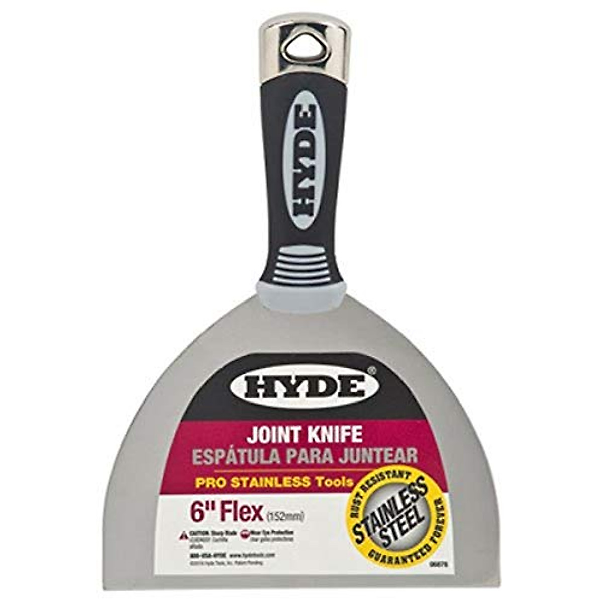 HYDE 06878 Joint Knife,Flexible, 6"