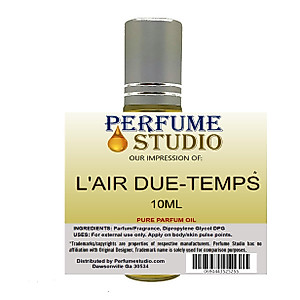 Generic VERSION Oil Compatible with Lair De Temps Perfume for Women; 10ml Rollon Bottle