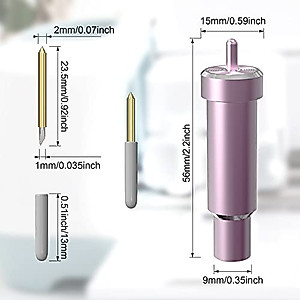Explore Bonded-Fabric Cut Housing + Replacement Cutting Blade Compatible with Explore Air2/ Air3/ Maker/Maker 3 Cutting Machines, Original Version(2 Blades Included)