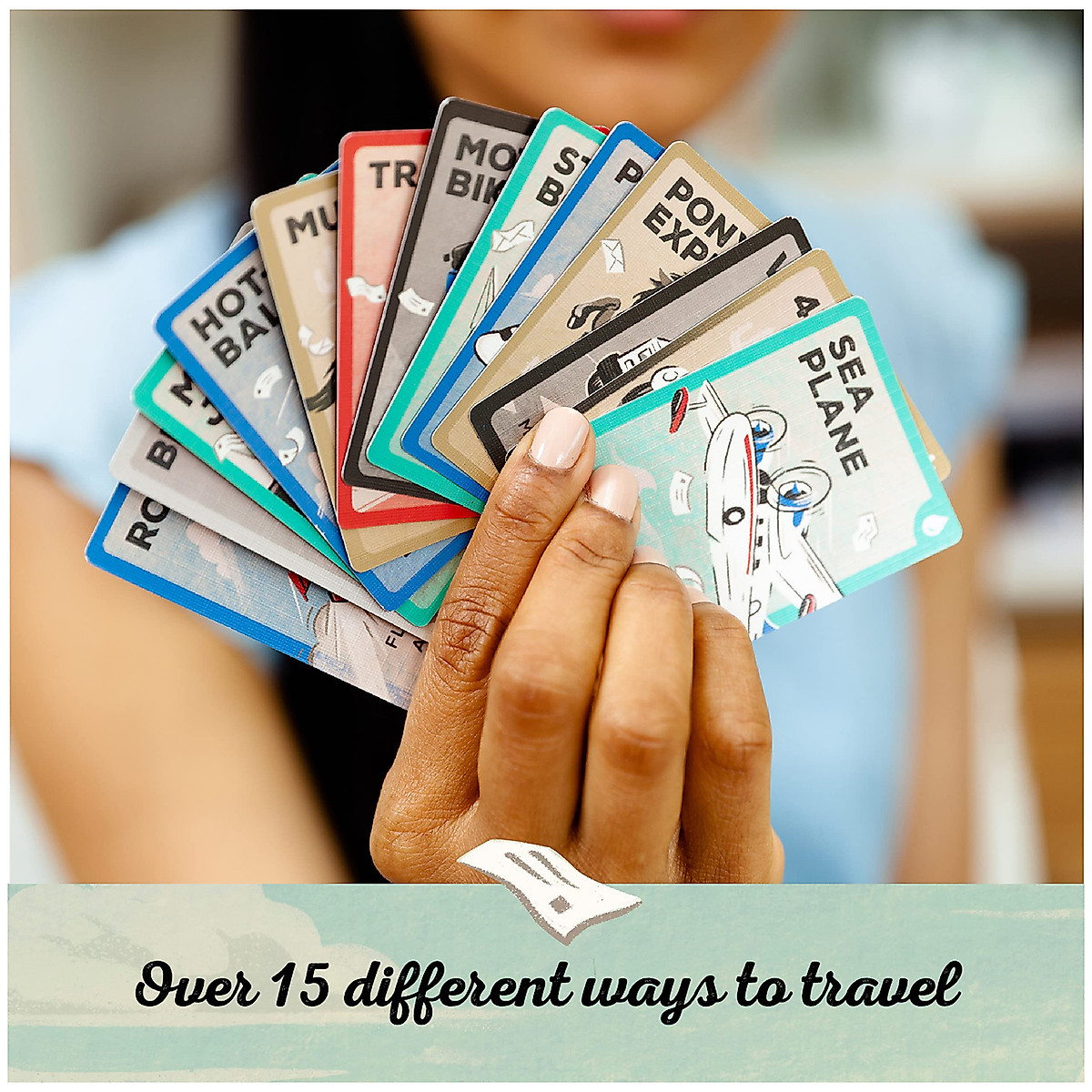 USPS Great American Mail Race: A Letter-Carrying Family Board Game for Kids 10+ and Adults