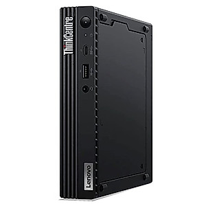 Lenovo ThinkCentre M60e Home & Business Mini Desktop (Intel i5-1035G1 4-Core, 32GB RAM, 1TB PCIe SSD, Intel UHD, WiFi 6, BT 5.1, RJ-45, HDMI, Display Port, Black, Win 11 Pro) w/Dockztorm Dock