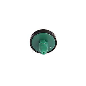 Raindrip PC8010B 2GPH Pressure Compensating Dripper, 10 Pack, Black/Green