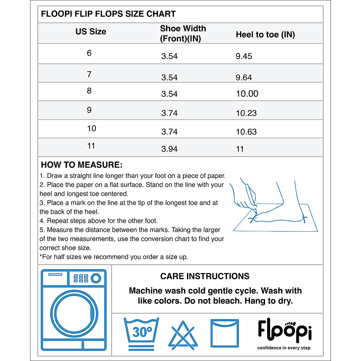 Floopi Womens Yoga Comfort Sponge Thong Flip Flop Sandals (8, Black-518)